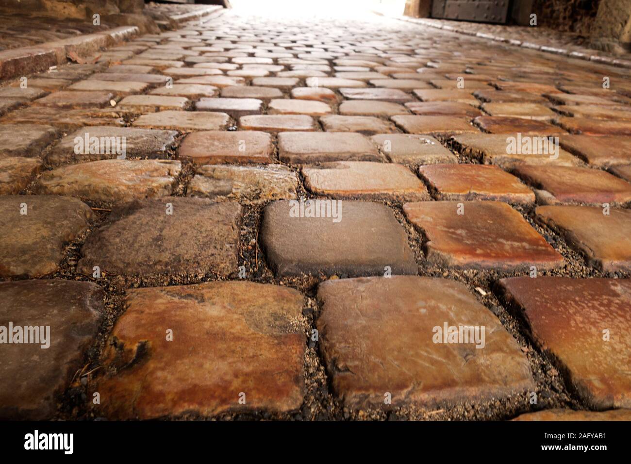 Cobblestone paving hi-res stock photography and images - Alamy