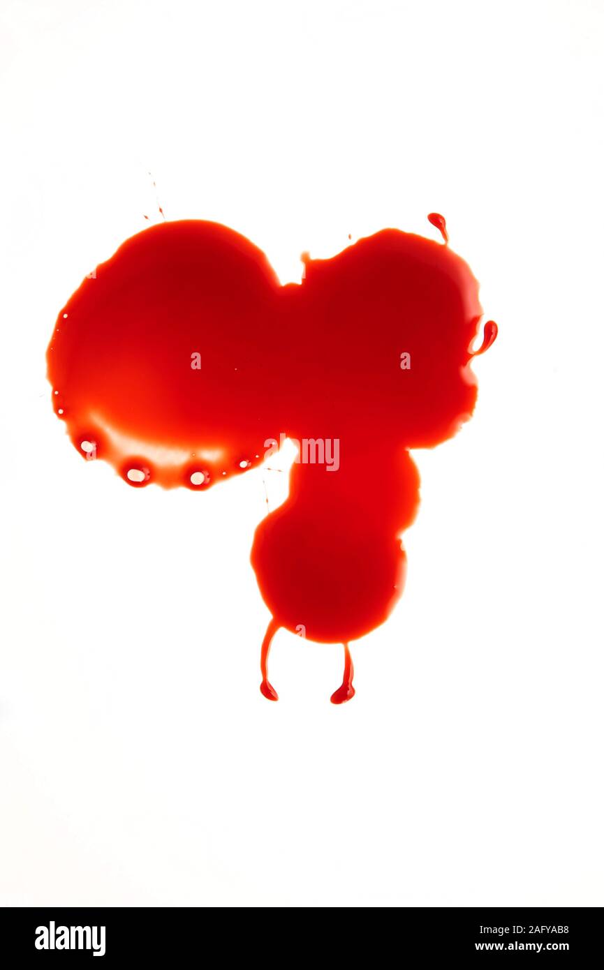 blood drops isolated Stock Photo - Alamy
