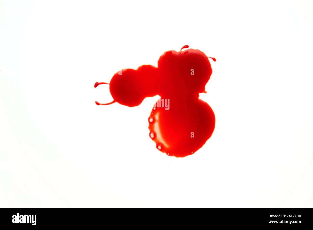 blood drops isolated Stock Photo - Alamy