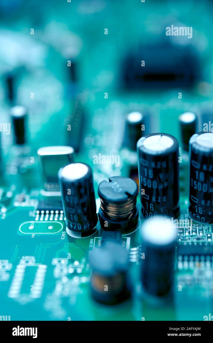 Circuit board macro hi-res stock photography and images - Alamy