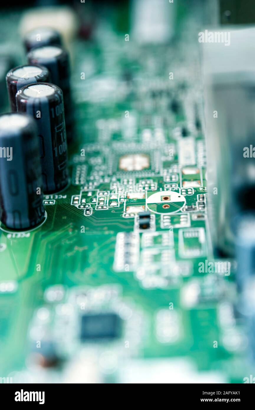 Circuit board macro hi-res stock photography and images - Alamy