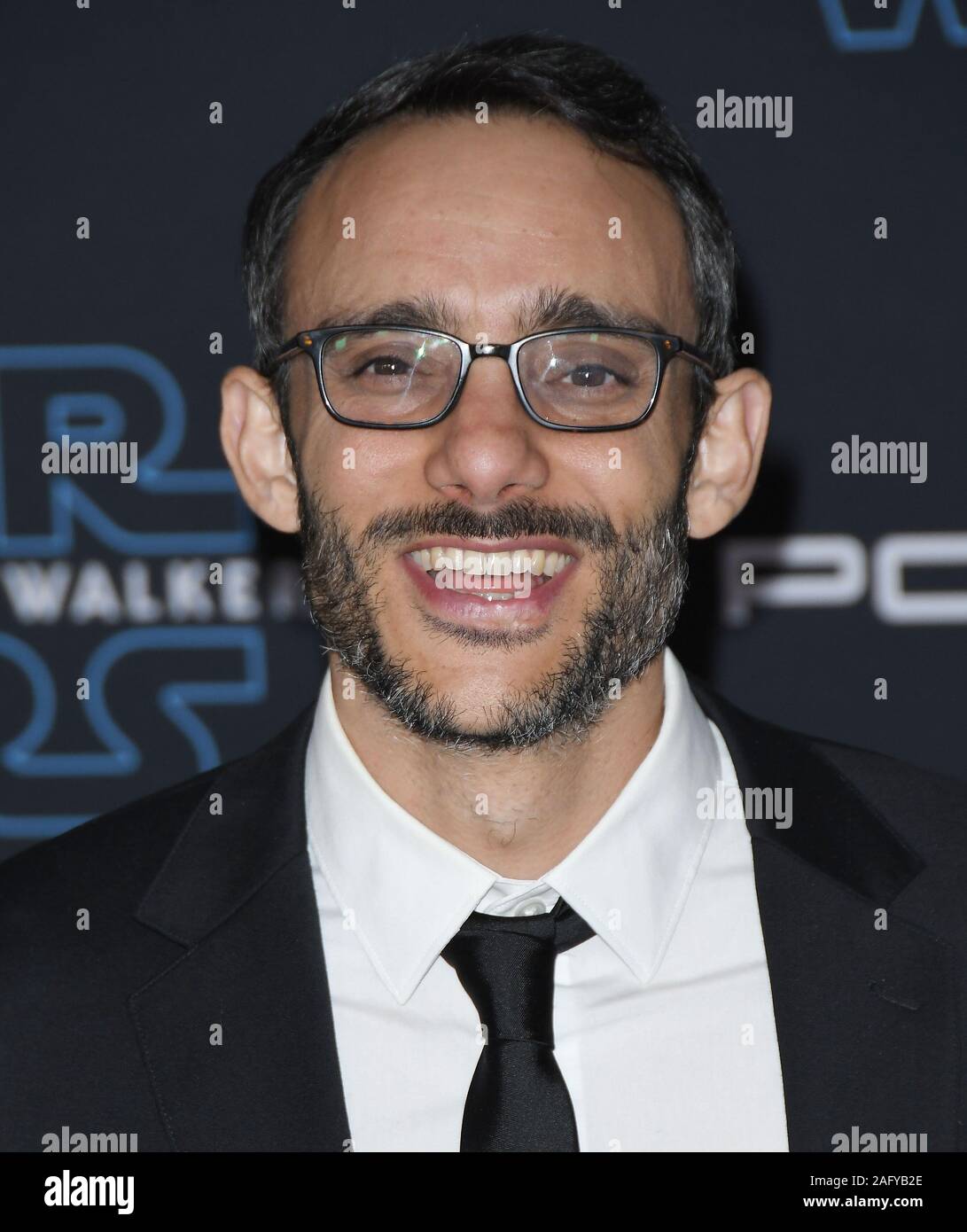 Los Angeles, USA. 16th Dec, 2019. Omid Abtahi arrives at Disney's STAR ...
