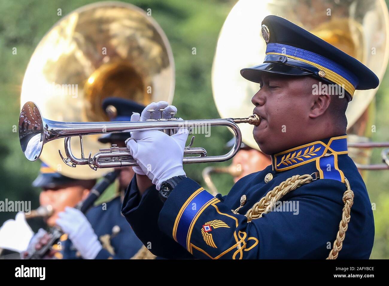 Quezon, Philippines. 17th Dec, 2019. Members of the Armed Forces of the ...