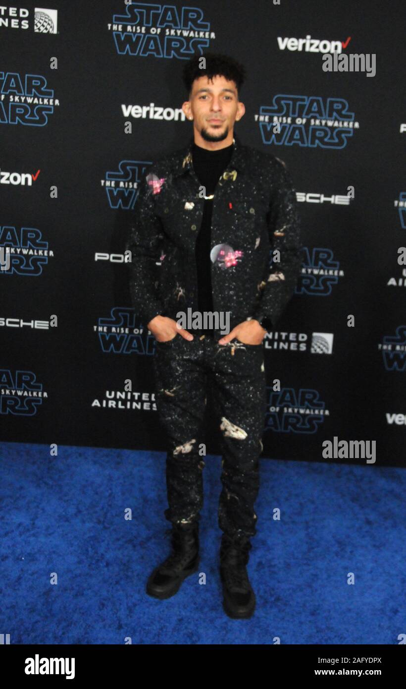 Hollywood, California, USA 16th December 2019 Actor Khleo Thomas ...