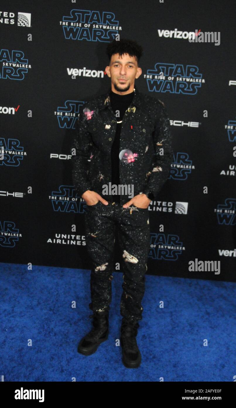 Hollywood, California, USA 16th December 2019 Actor Khleo Thomas ...