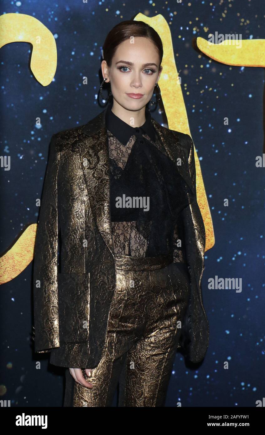 New York, NY, USA. 16th Dec, 2019. Naoimh Morgan at the world premiere ...