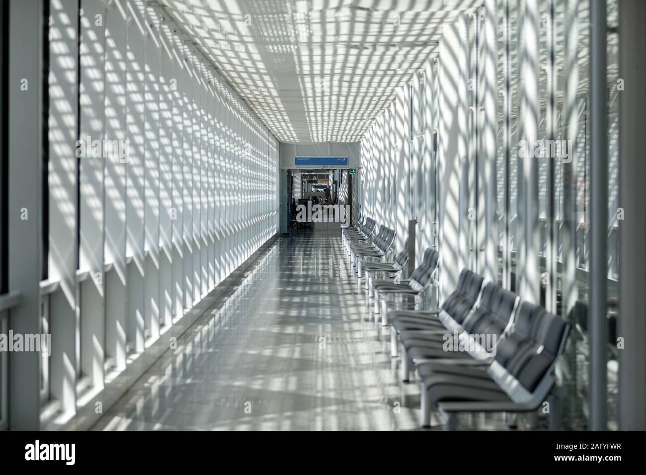 Airport, waiting room, traveler area Stock Photo - Alamy