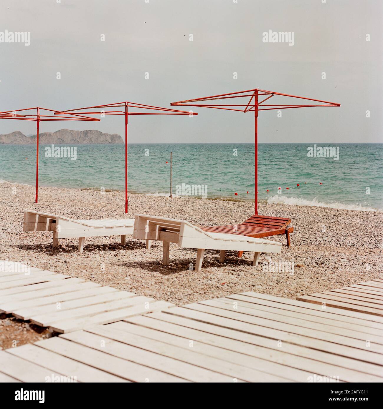 Umbrellas stand hi-res stock photography and images - Alamy