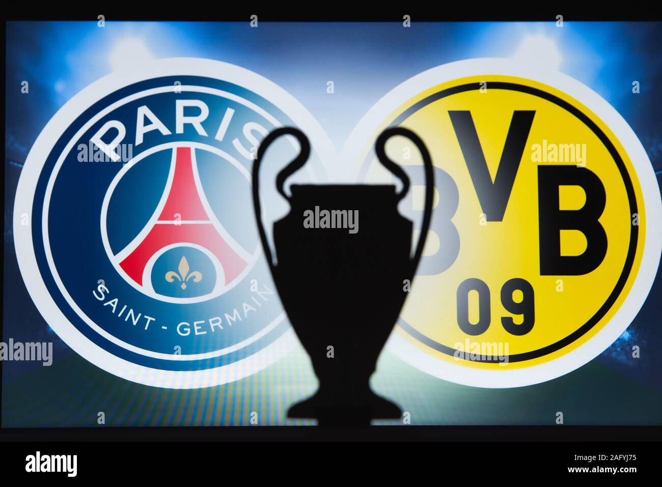 UEFA Champions League 2020, Round of 16 UCL football, Knockout stage ...