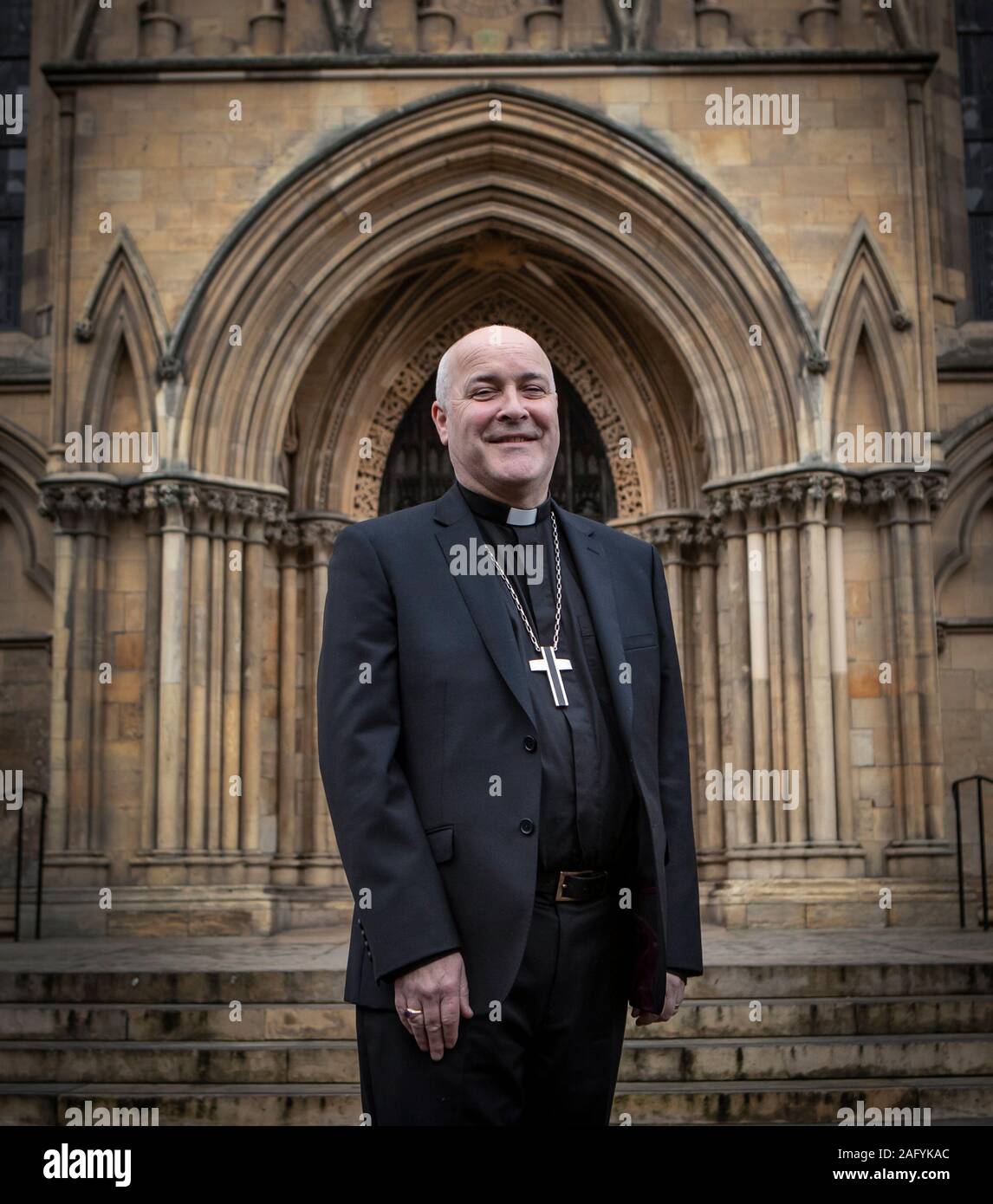 The new Archbishop of York Stephen Cottrell during a photocall at York ...