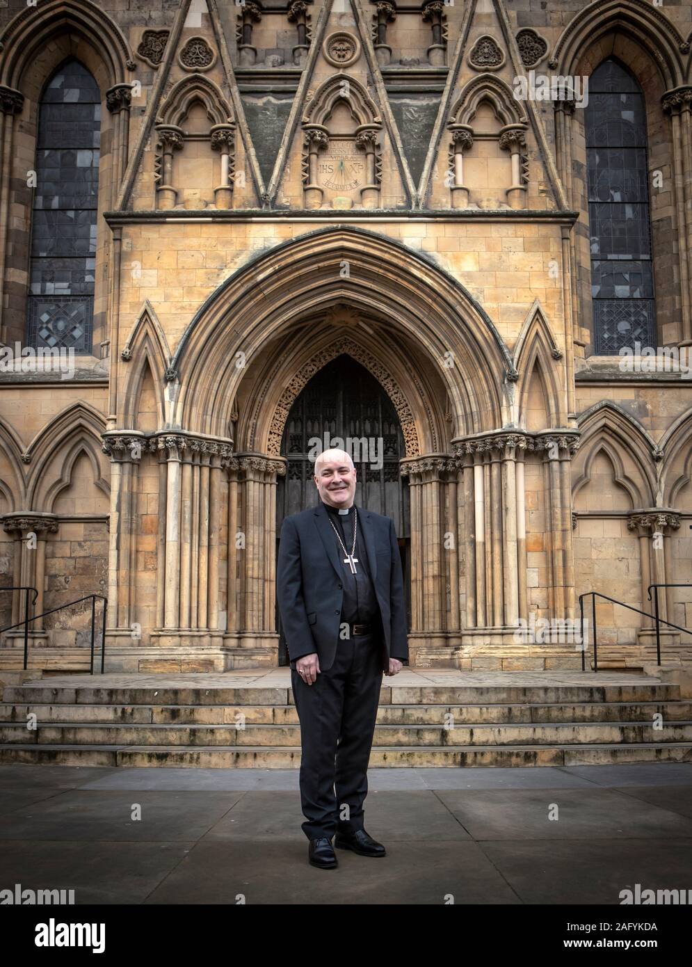The new Archbishop of York Stephen Cottrell during a photocall at York ...