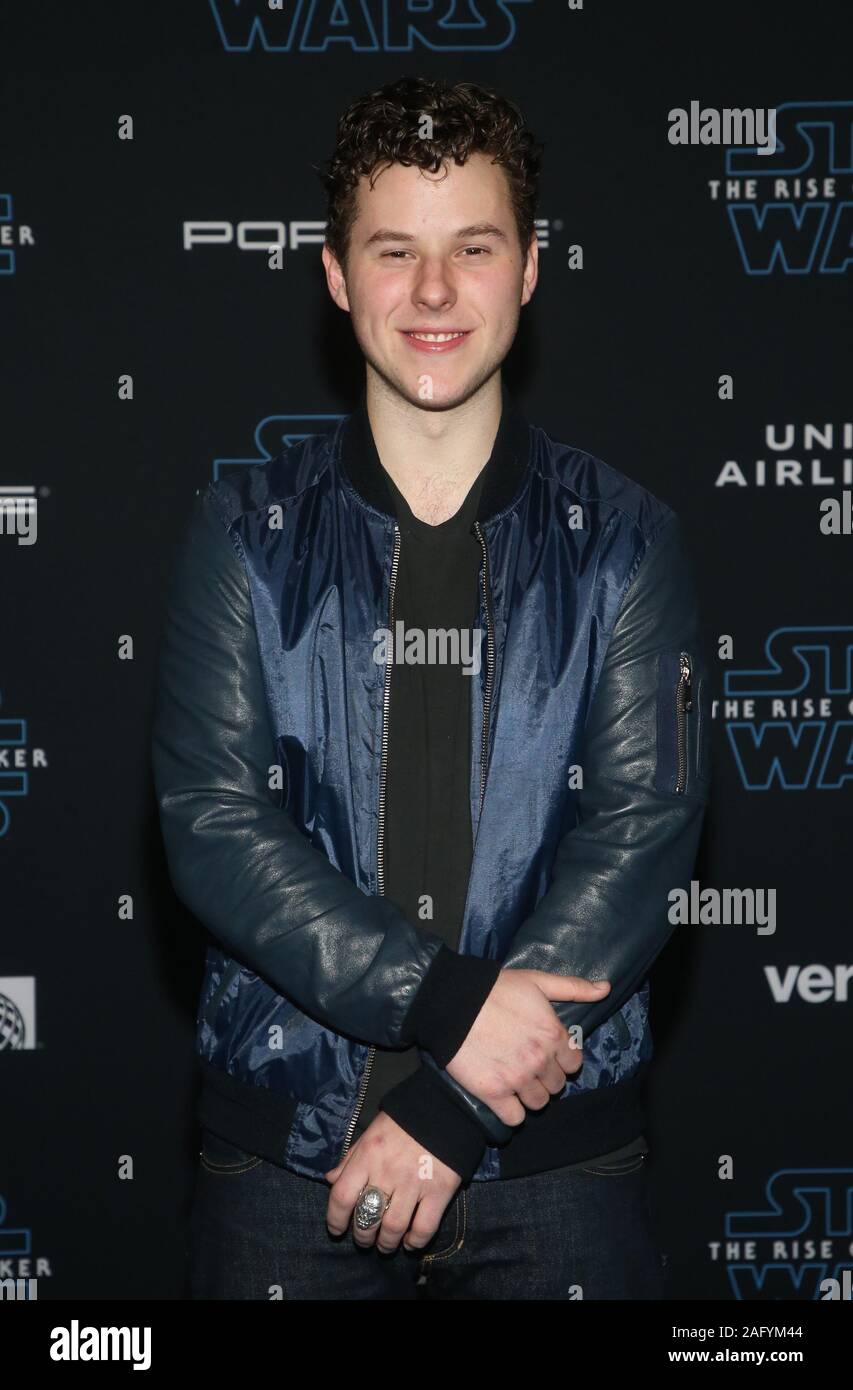 16 December 2019 - Hollywood, California - Nolan Gould. Premiere Of ...