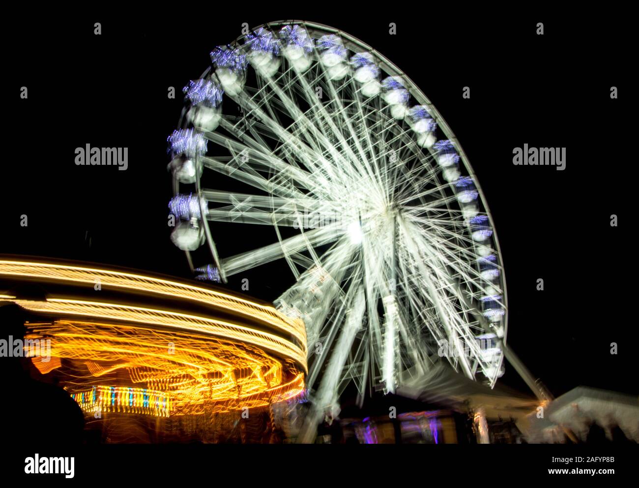 One of the favorite rides at a funfair due to the sights you can see ...