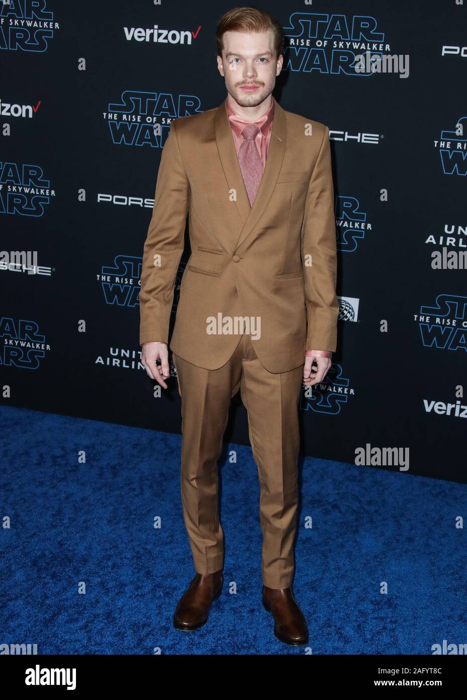 HOLLYWOOD, LOS ANGELES, CALIFORNIA, USA - DECEMBER 16: Cameron Monaghan ...