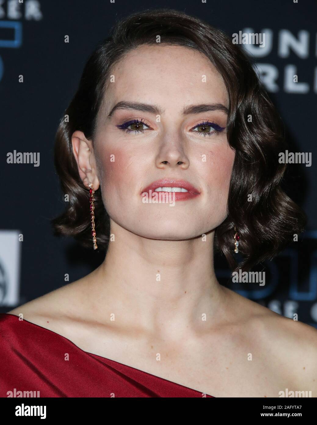 HOLLYWOOD, LOS ANGELES, CALIFORNIA, USA - DECEMBER 16: Actress Daisy ...