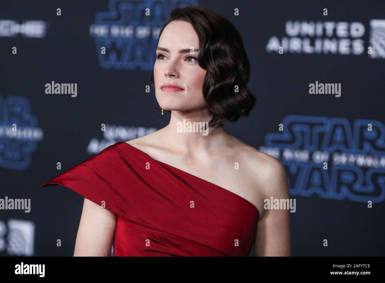 HOLLYWOOD, LOS ANGELES, CALIFORNIA, USA - DECEMBER 16: Actress Daisy ...