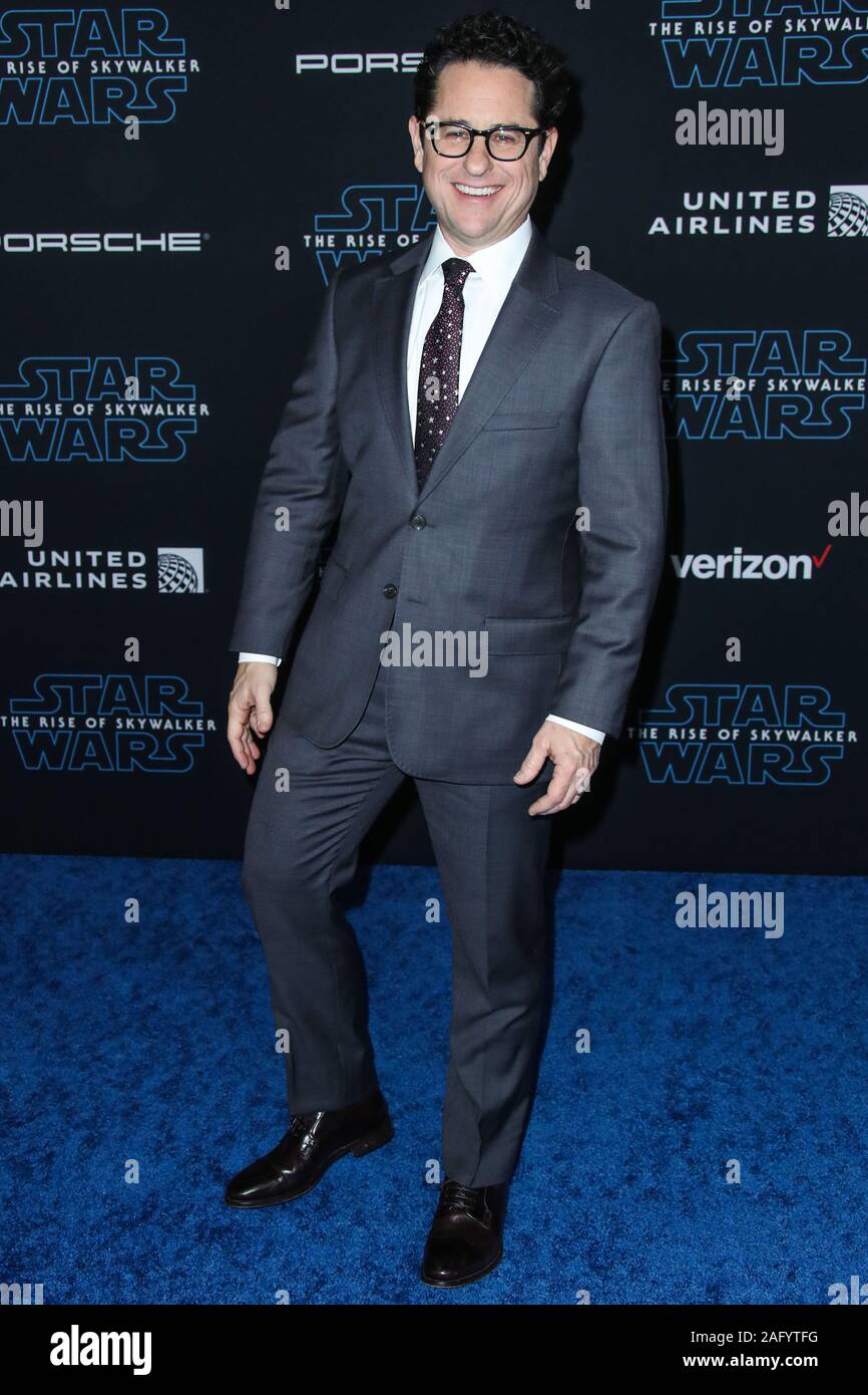 HOLLYWOOD, LOS ANGELES, CALIFORNIA, USA - DECEMBER 16: Director J.J ...