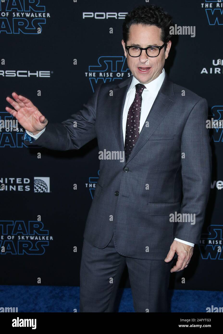 HOLLYWOOD, LOS ANGELES, CALIFORNIA, USA - DECEMBER 16: Director J.J ...