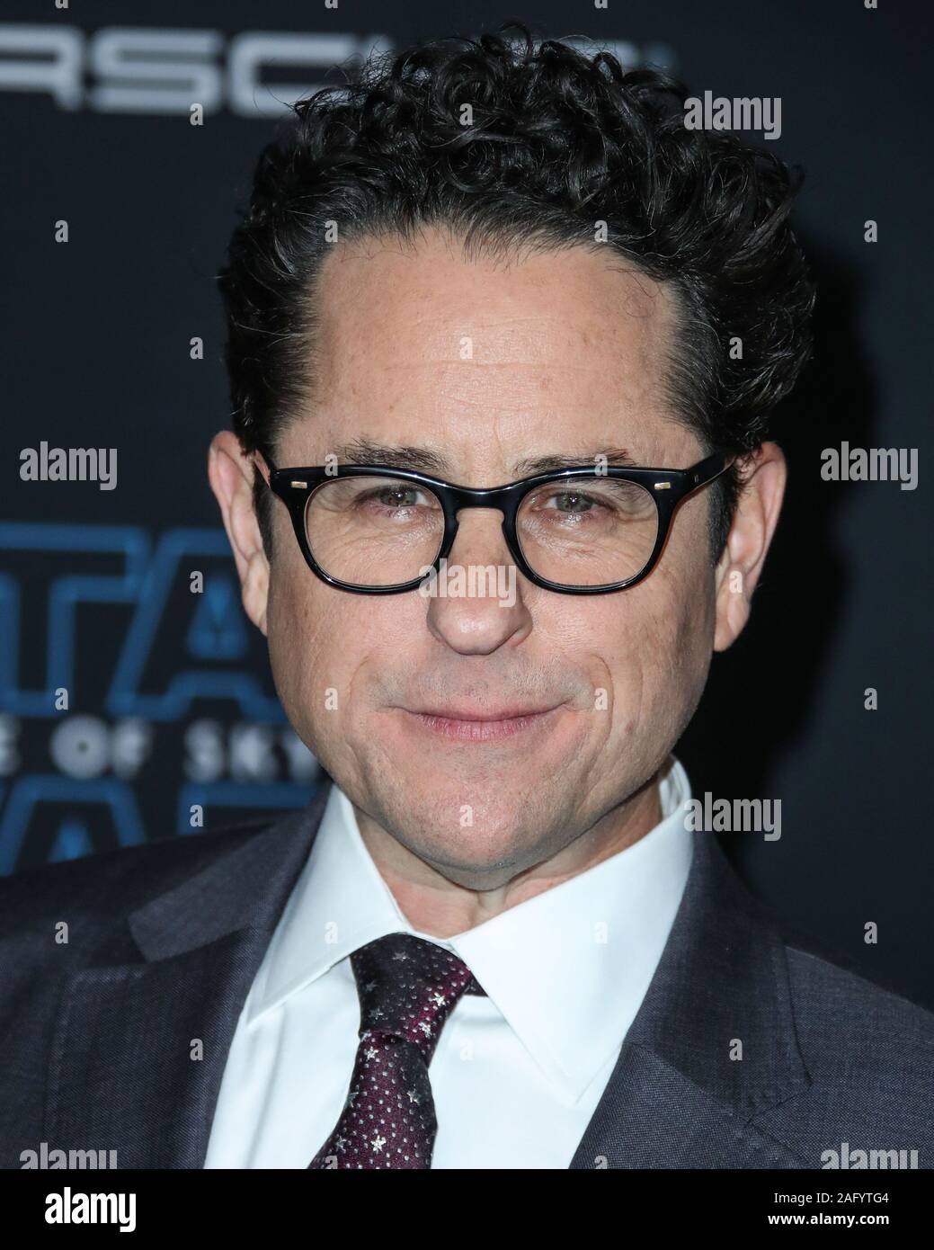 HOLLYWOOD, LOS ANGELES, CALIFORNIA, USA - DECEMBER 16: Director J.J ...