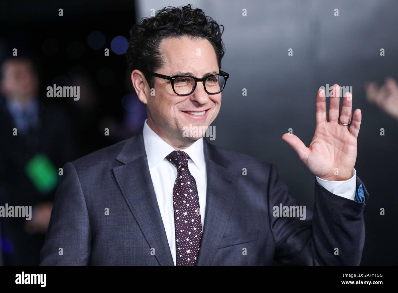 HOLLYWOOD, LOS ANGELES, CALIFORNIA, USA - DECEMBER 16: Director J.J ...
