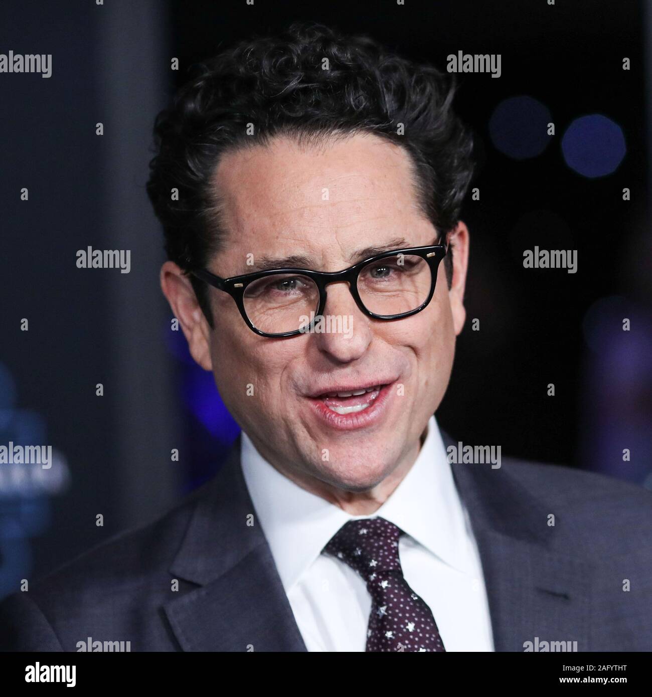 HOLLYWOOD, LOS ANGELES, CALIFORNIA, USA - DECEMBER 16: Director J.J ...