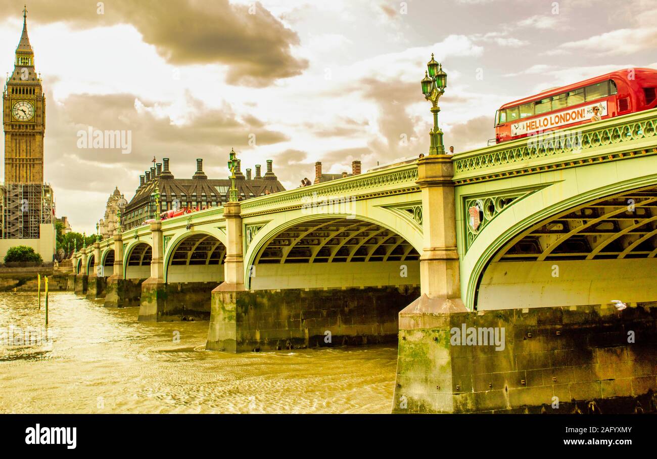 London Westminster Bridge, England, United Kingdom Stock Photo - Alamy