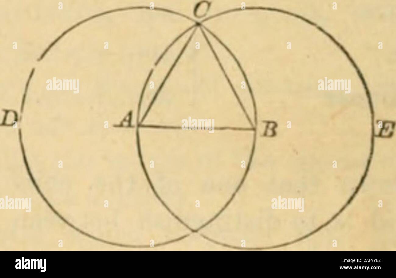 Euclid elements of geometry hi-res stock photography and images - Alamy