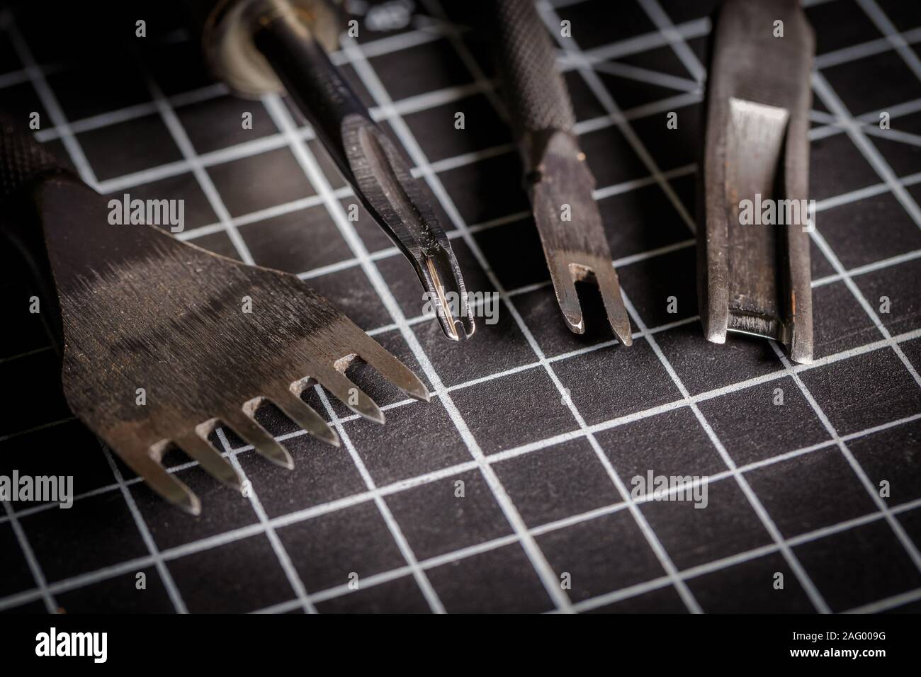Old shoemaker tool hi-res stock photography and images - Alamy