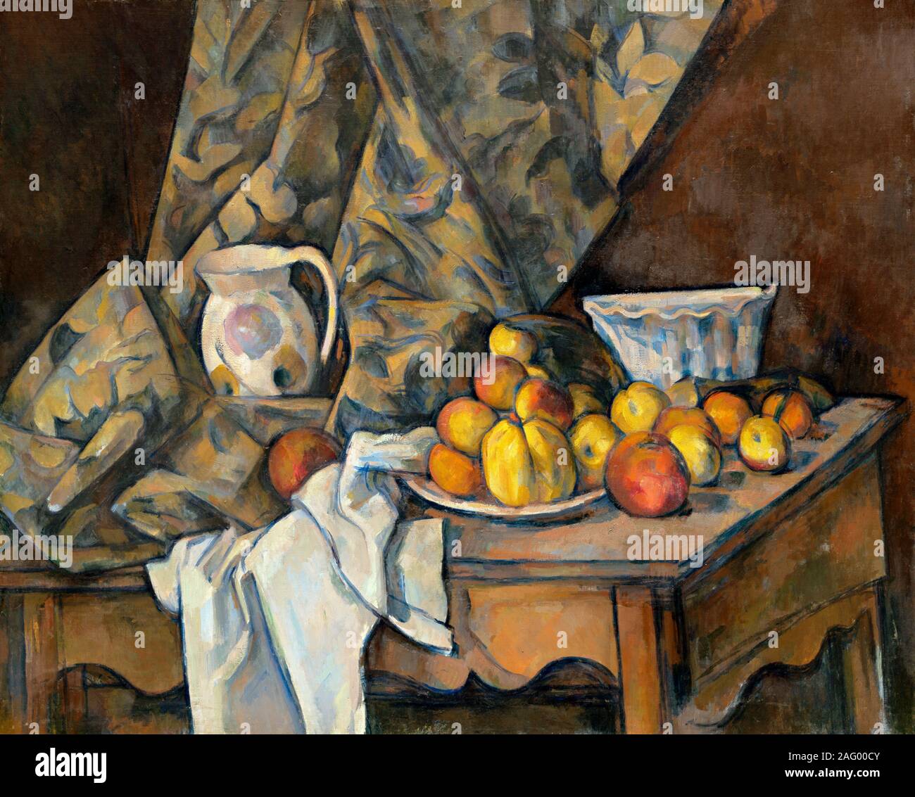 impressionist art artwork vintage painting Stock Photo - Alamy