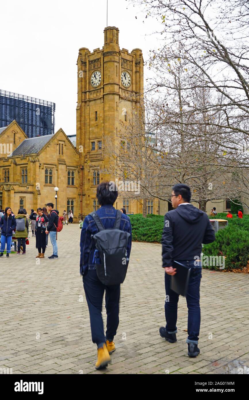 University of melbourne campus hi-res stock photography and images - Alamy