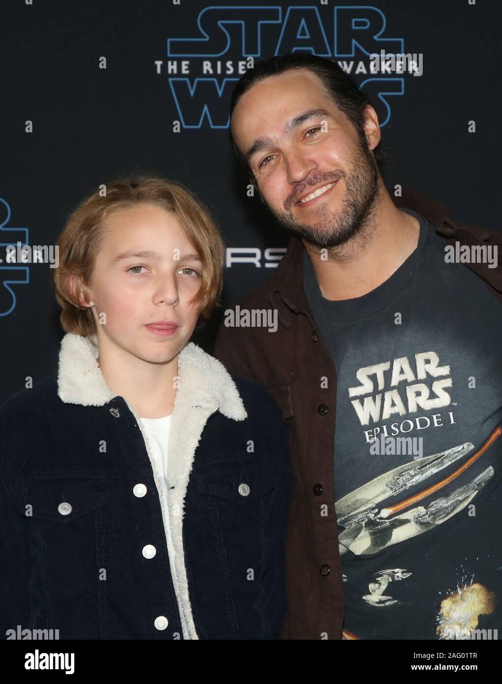 16 December 2019 - Hollywood, California - Pete Wentz and Bronx Wentz ...