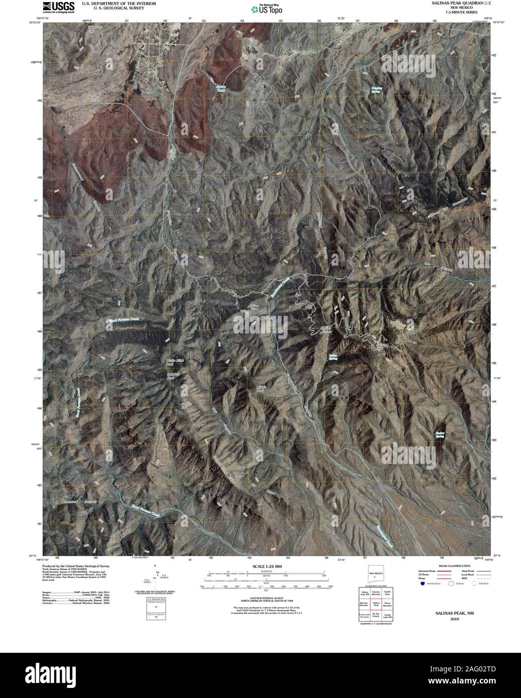 Map of salinas Cut Out Stock Images & Pictures - Alamy