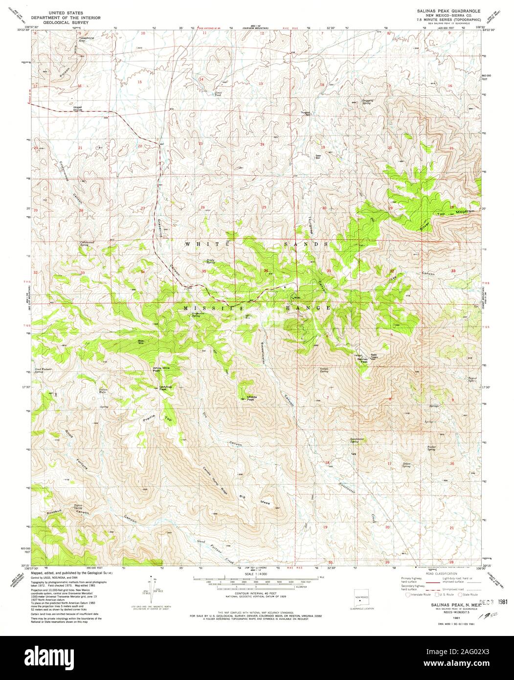 1981 mexico map hi-res stock photography and images - Alamy