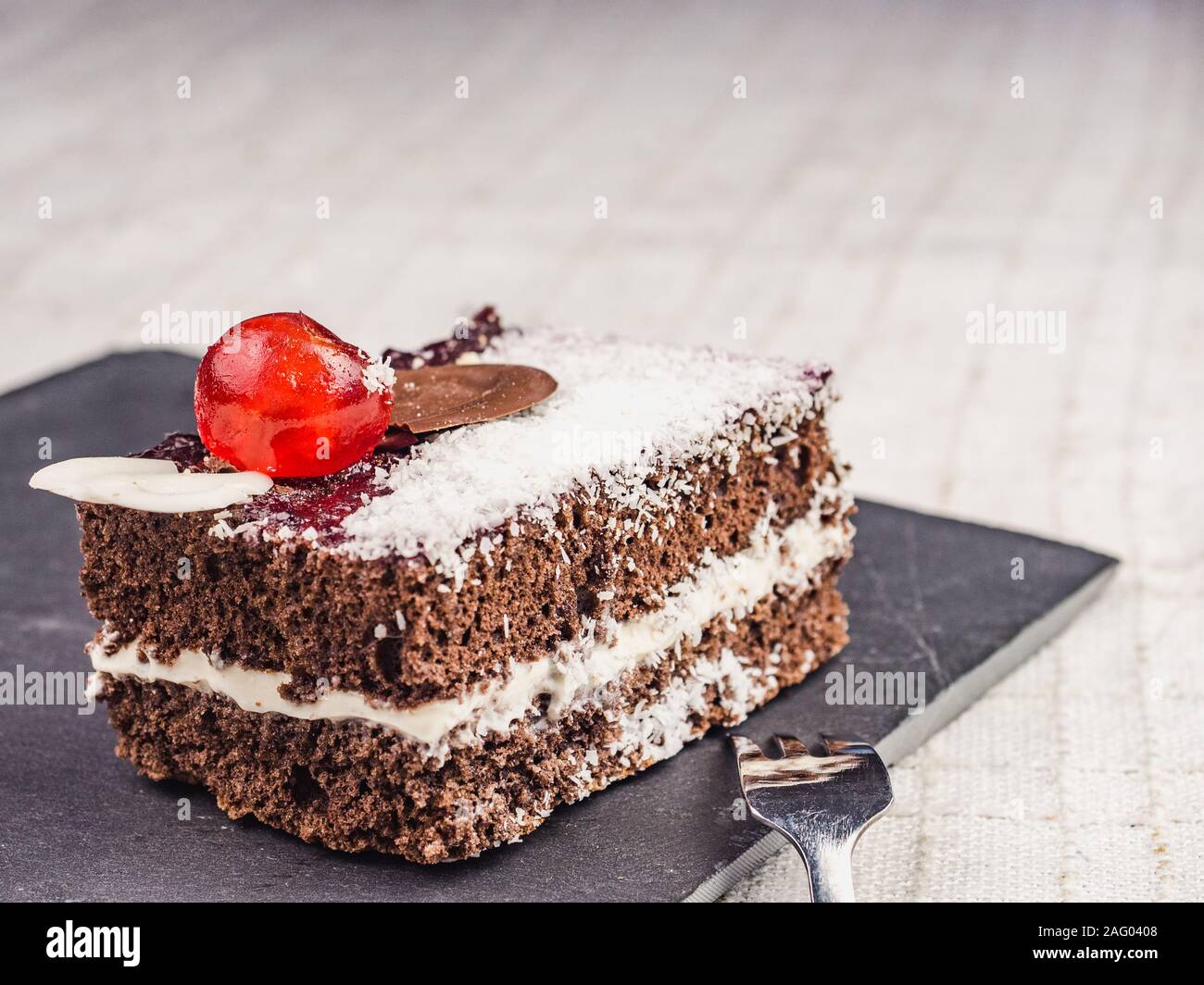 Fresh homemade pastries. Close up, side view Stock Photo - Alamy