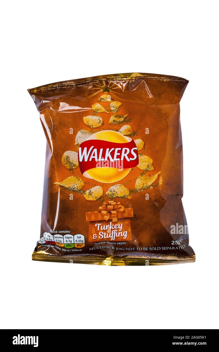 Bag packet walkers crisps hi-res stock photography and images - Alamy