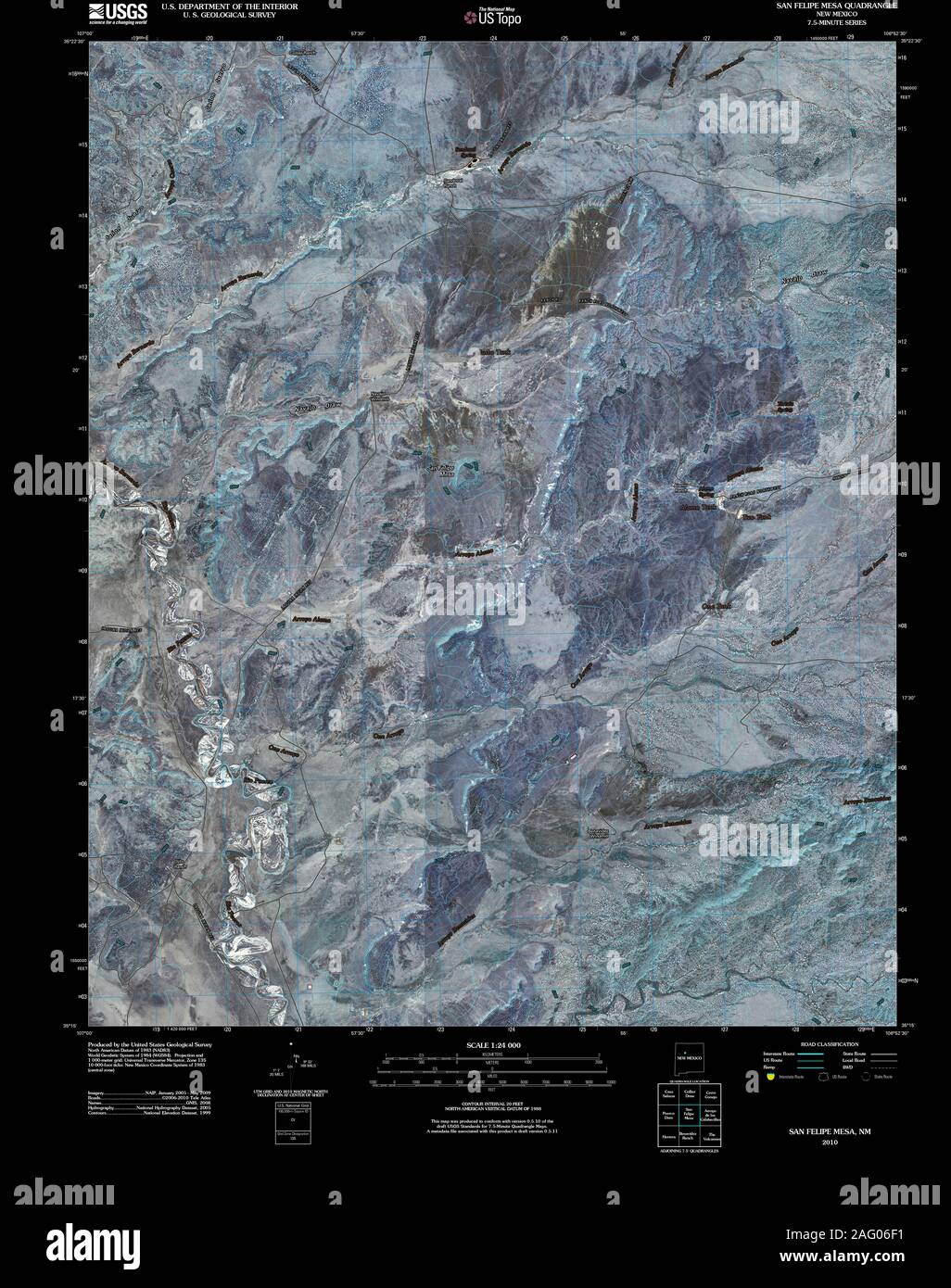 Map of san felipe mexico hi-res stock photography and images - Alamy