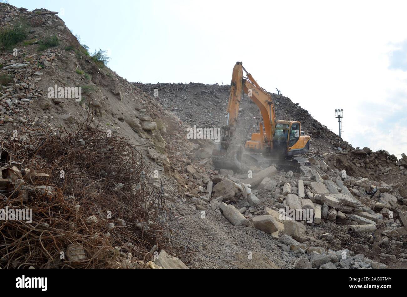 Recycled concrete aggregate hi-res stock photography and images - Alamy