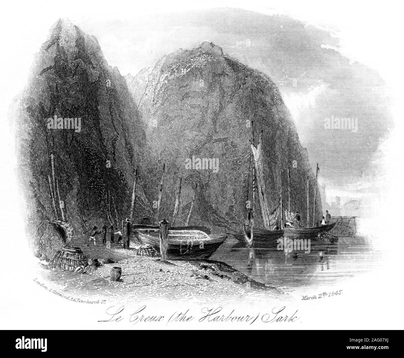 View old harbour harbor Cut Out Stock Images & Pictures - Alamy