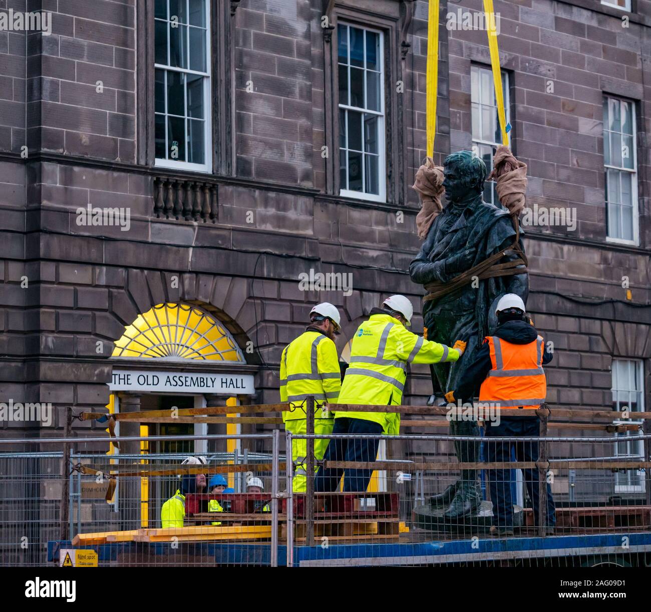Leith, Edinburgh, Scotland, UK. Robert Burns statue by David Watson ...