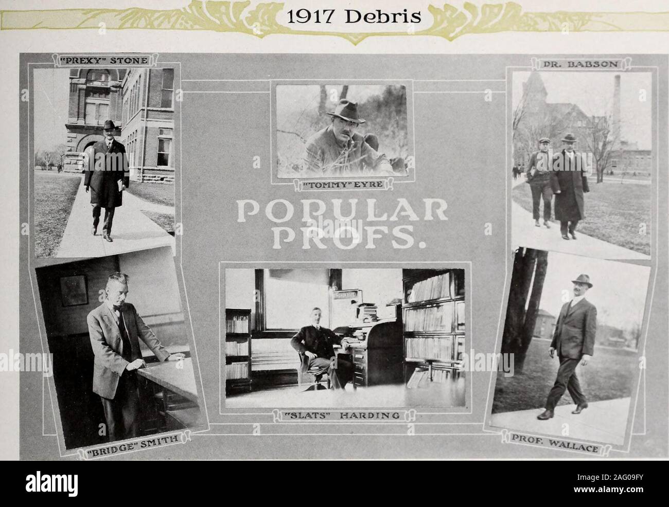 . Purdue debris. B., Princeton, 1909. Harry Houston Peckham. Instructor ...