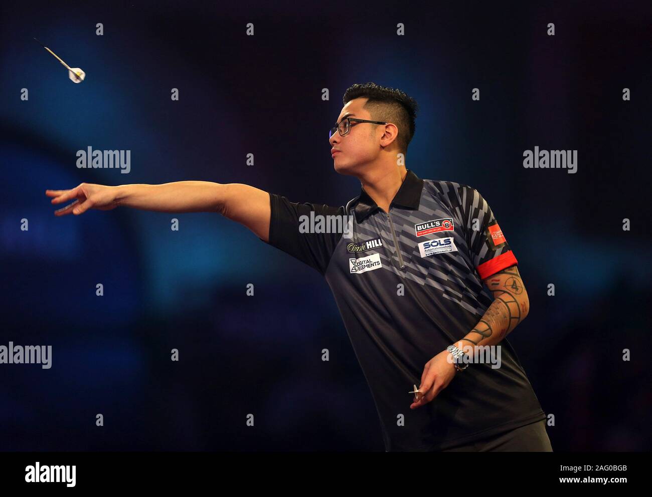 Rowby-John Rodriguez in action during day five of the William Hill ...