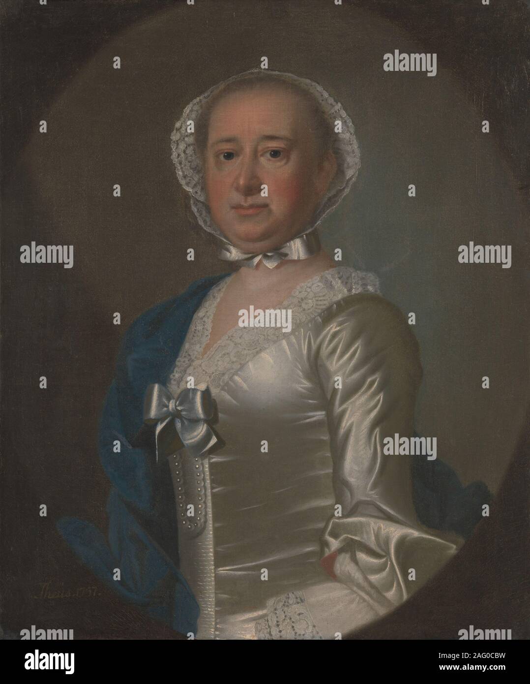 Mrs. Gabriel Manigault, 1757 Stock Photo - Alamy