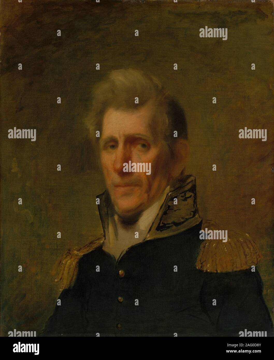 General Andrew Jackson, 1819 Stock Photo - Alamy