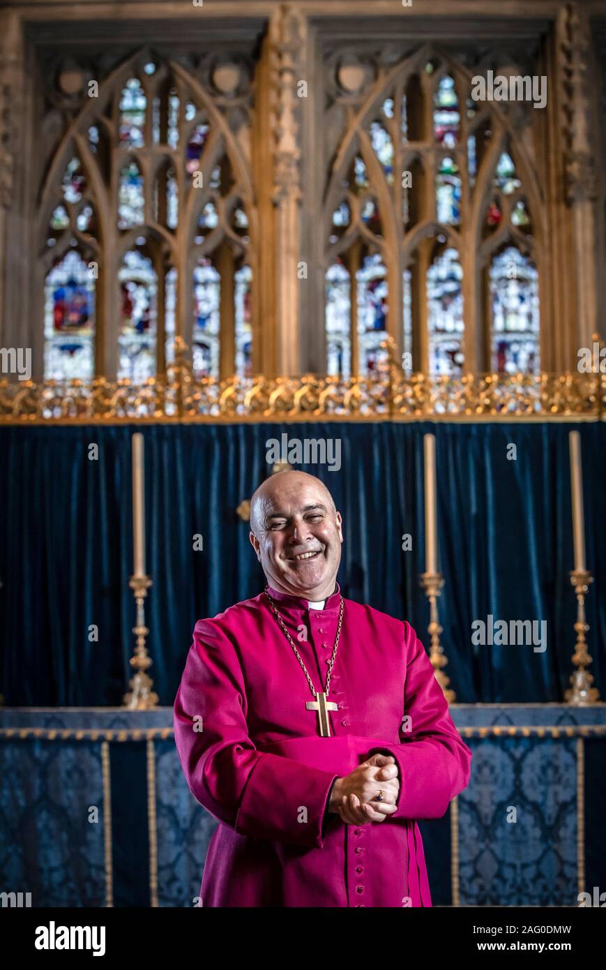 The new Archbishop of York Stephen Cottrell during a photocall at York ...