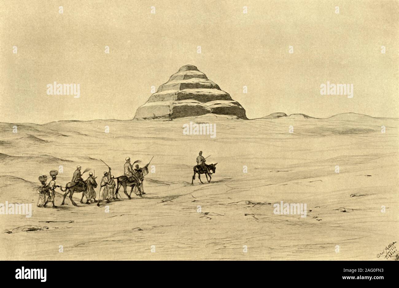 Ziggurat of djoser hi-res stock photography and images - Alamy