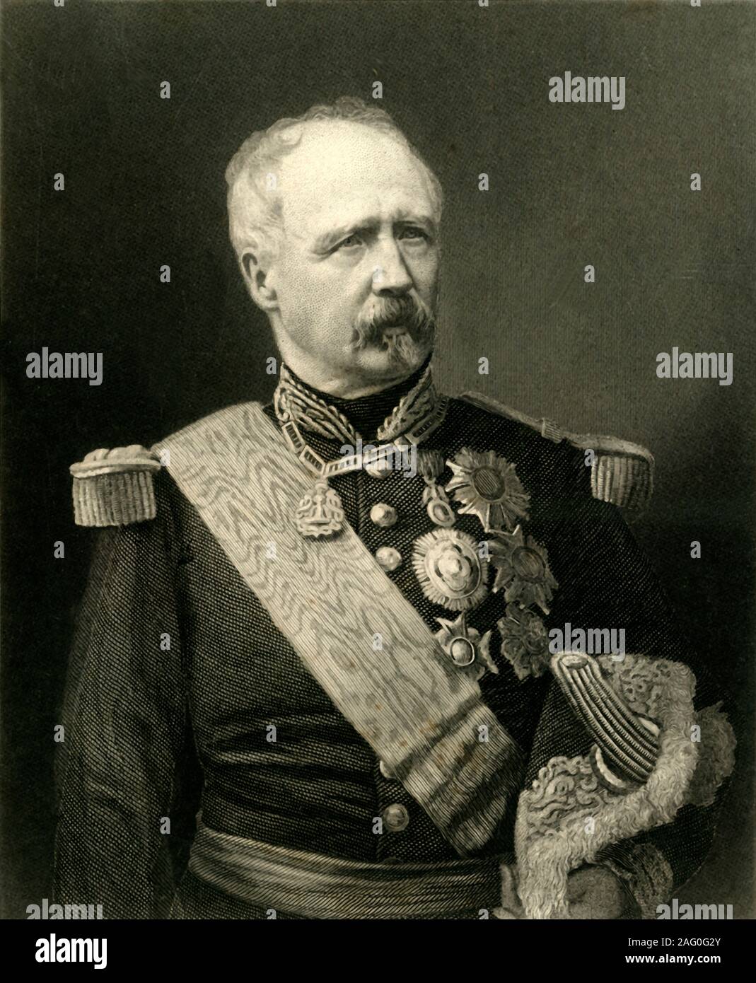 'Marshal Macmahon', c1872. Portrait of French general and politician ...