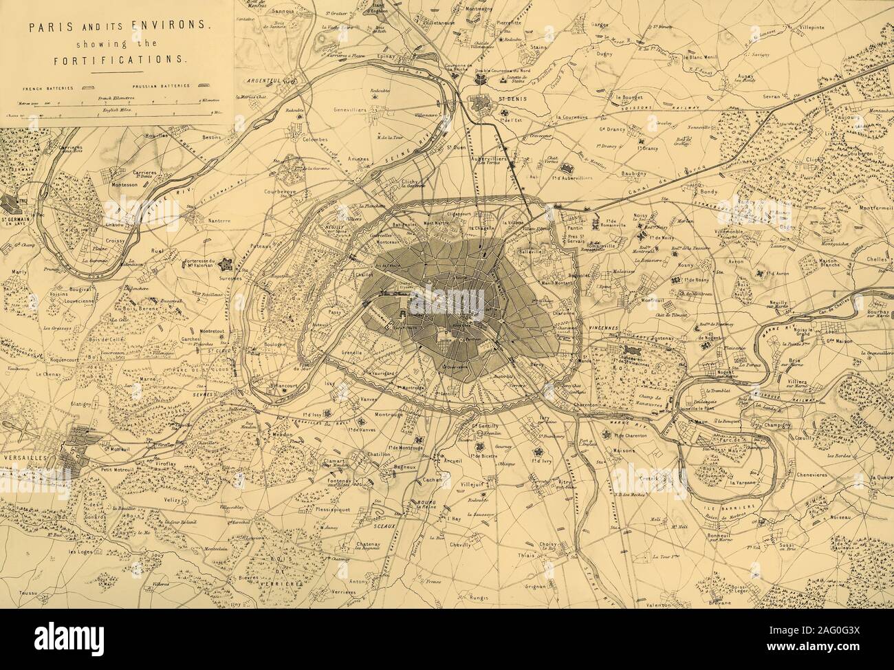 Franco prussian war 1870 1871 prussian artillery hi-res stock ...
