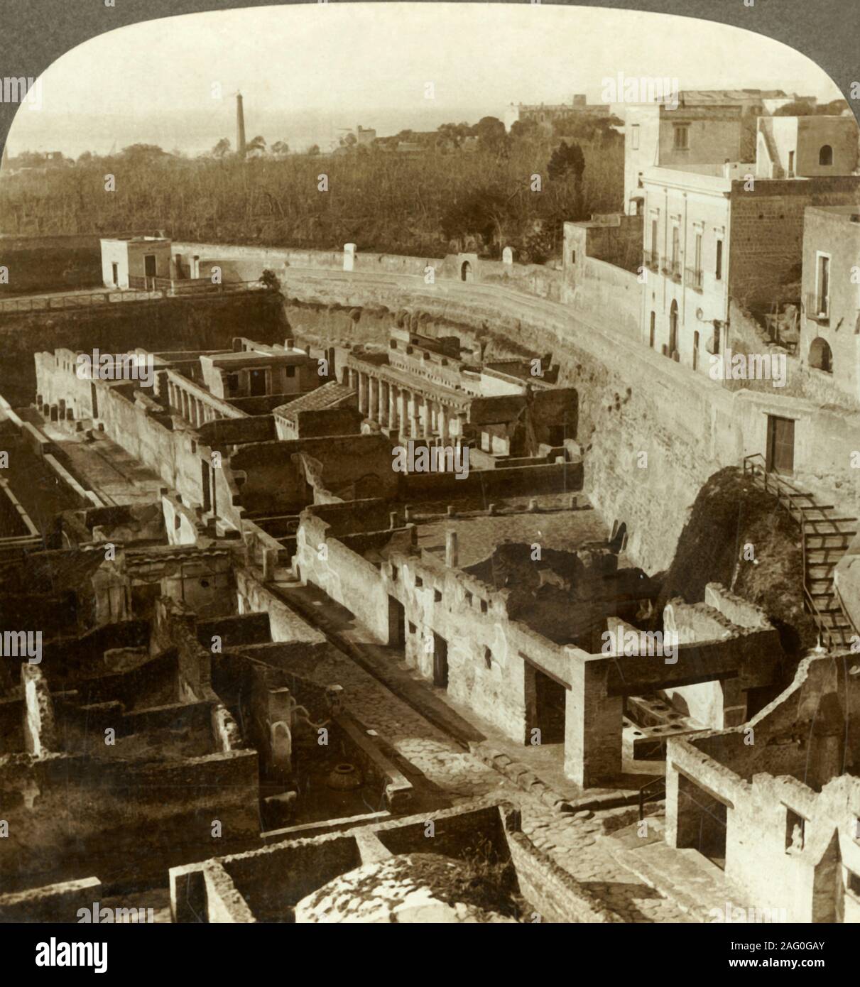 'Ruins of Herculaneum, (W.), uncovered after 17 centuries' burial ...