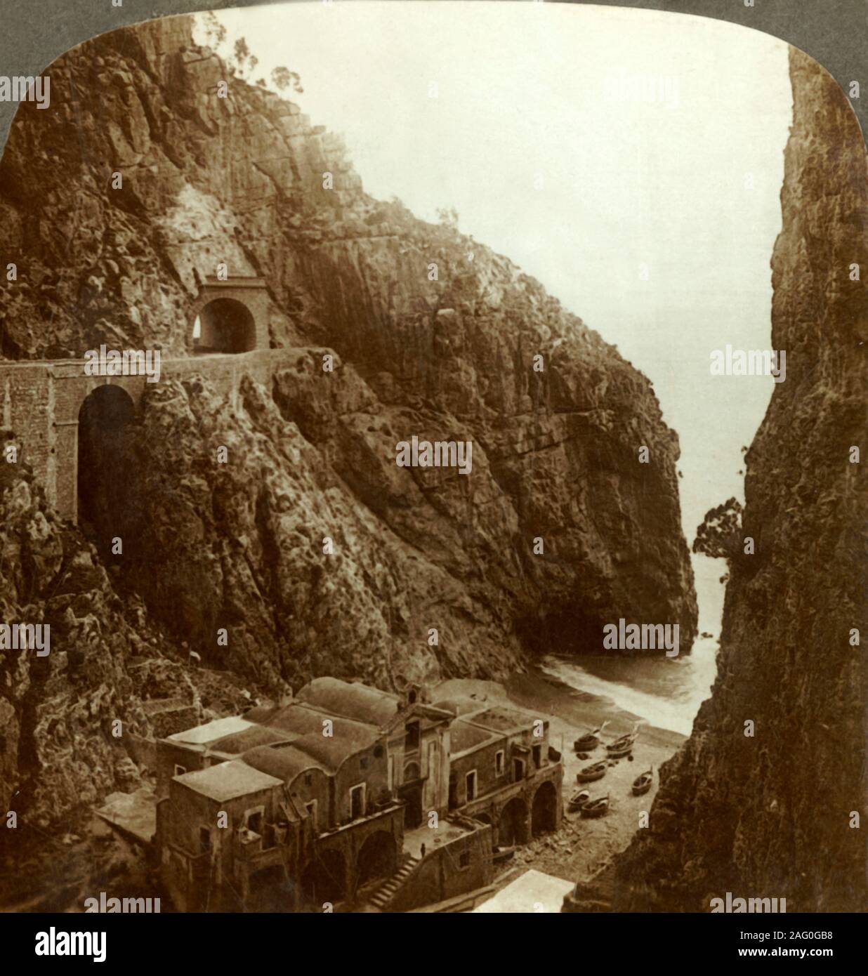 'Convent of St. Mary-of-the-Sea, near Majori, Italy', c1909. The church ...