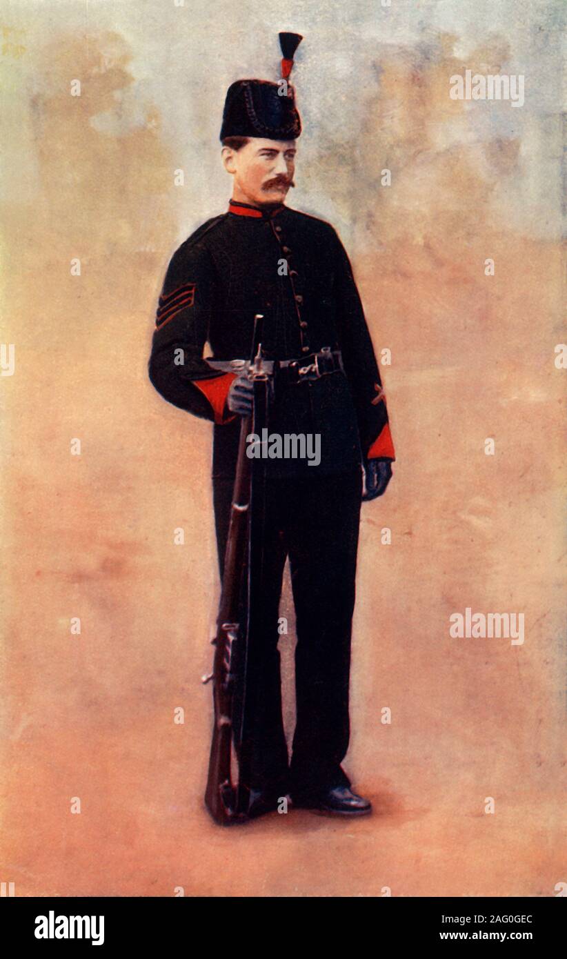 The kings royal rifles corps or 60th rifles hi-res stock photography and images - Alamy